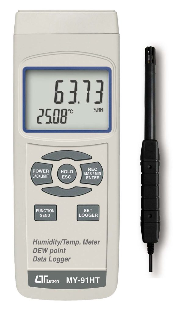 MY-91HT (RH, TEMP, DEW, DATA LOGGER, RS-232/USB) - Waco Instaruments