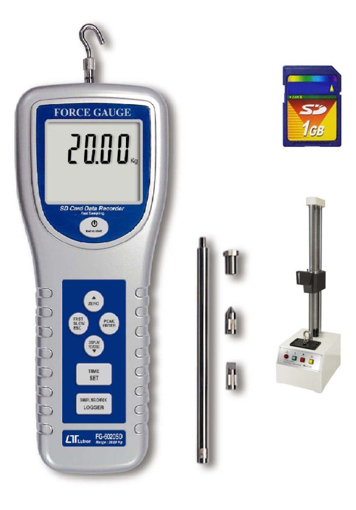 Fg 6020sd Force Gauge 20 Kg Kg Lb Newton 20 Ms Sampling Time